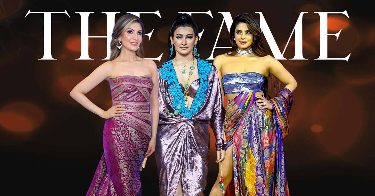 Banarasi is getting a Western makeover this wedding season - The Fame ...